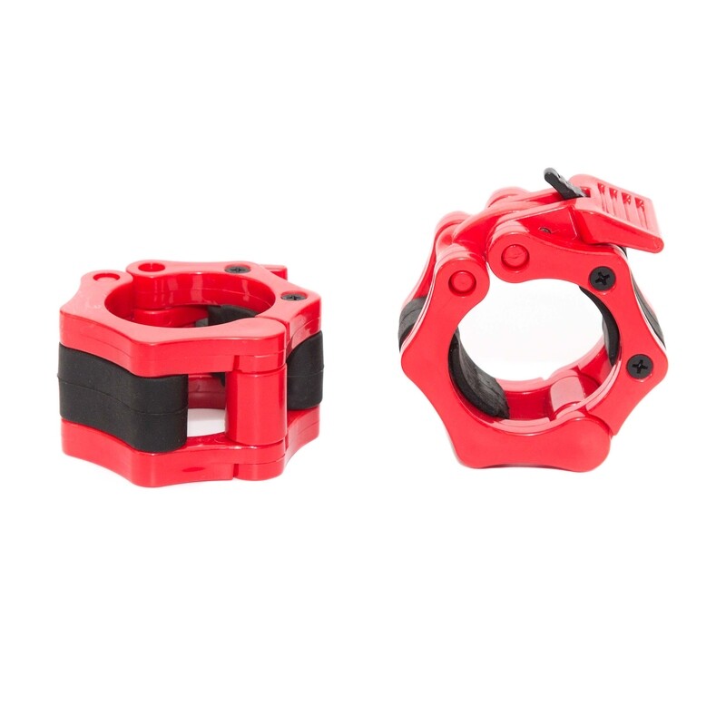 Olympic Barbell Collars 50mm - Red
