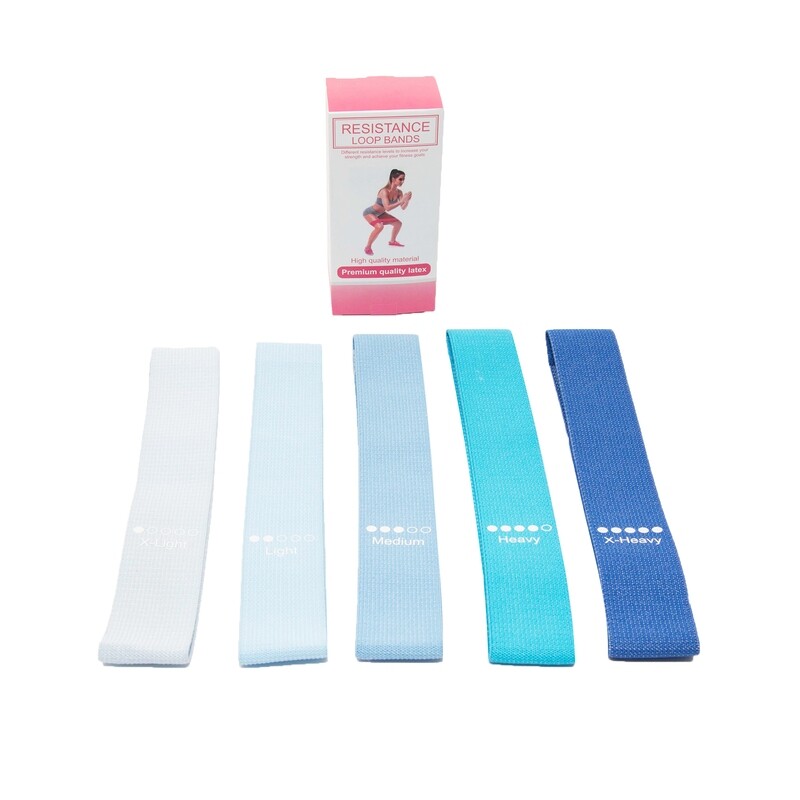 Micro Bands Fabric 5 Pack (Blue)