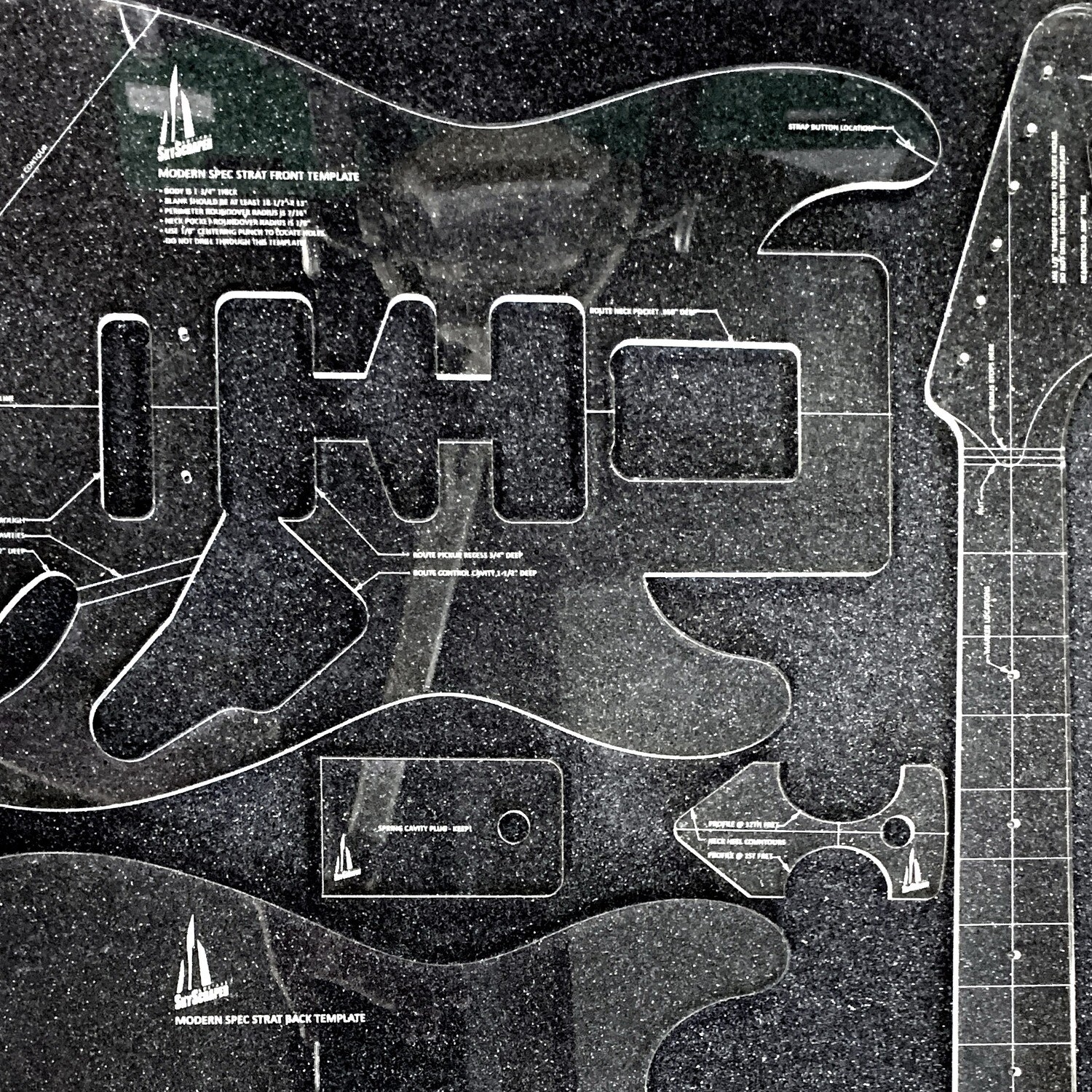 Strat Templates | SkyScraper Guitars