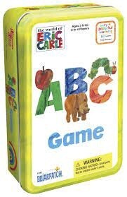 Eric Carle Abc Game Tin