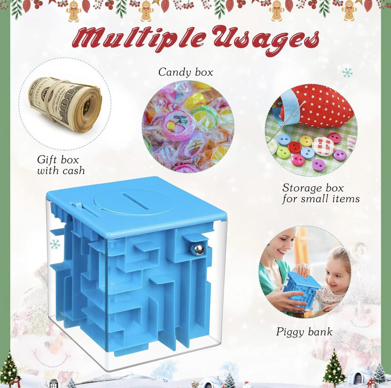 Money Maze Puzzle Box Large Money Holder Maze Puzzle Gift Box