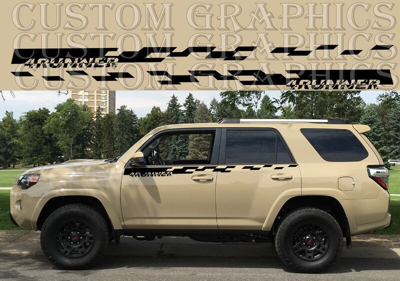 Vinyl Decals for Your Ride Compatible with 4Runner TRD Pro