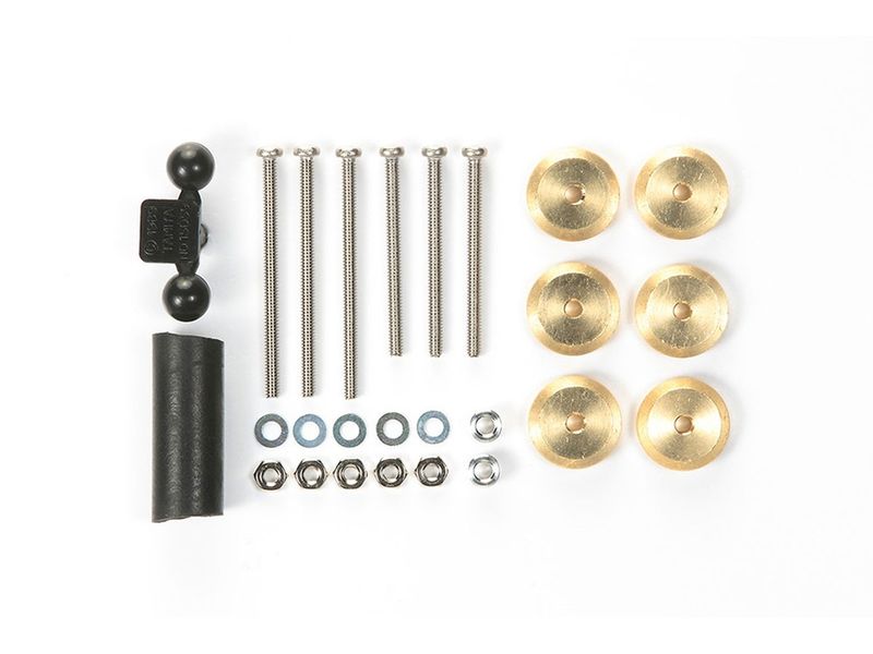 Mini 4WD Adjustable Mass Dampers (2.5g Weights x 6)