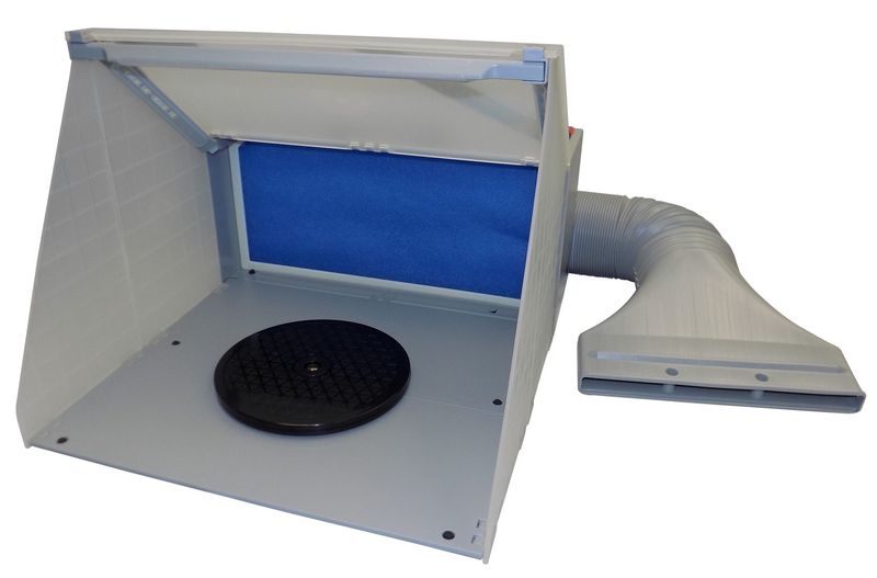 LED Portable Spray Booth w/Bonus Exhaust Vent