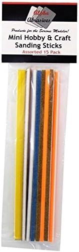 Professional Hobby Sanding Files (Assorted 15 Pack)