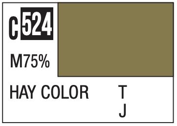 Mr. Color 10ml - C524 75% Flat Hay Color