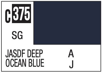 Mr. Color 10ml - C375 Semi-Gloss JASDF Deep Ocean Blue