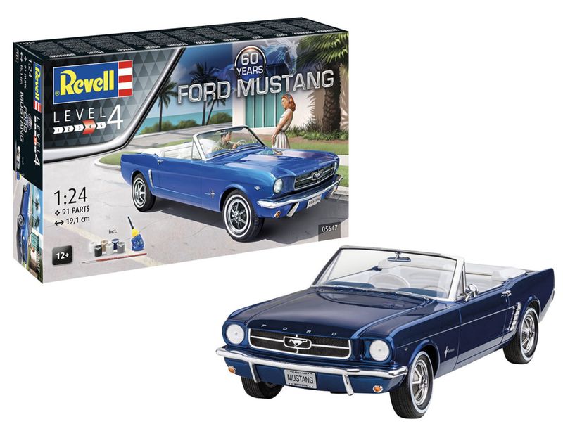 1/24 Gift Set Ford Mustang 60th Anniversary
