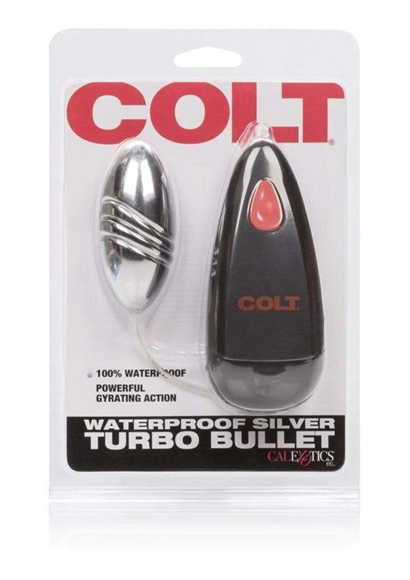 Colt Silver Turbo Bullet Vibrator Waterproof. An ultra power motor ...