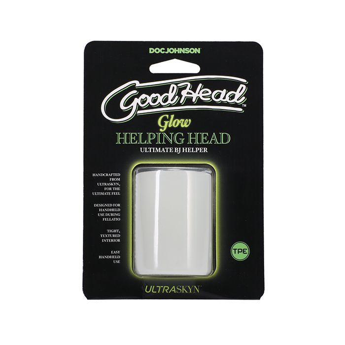 GOODHEAD GLOW HELPING HEAD MINI STROKER - Store - Zebraz