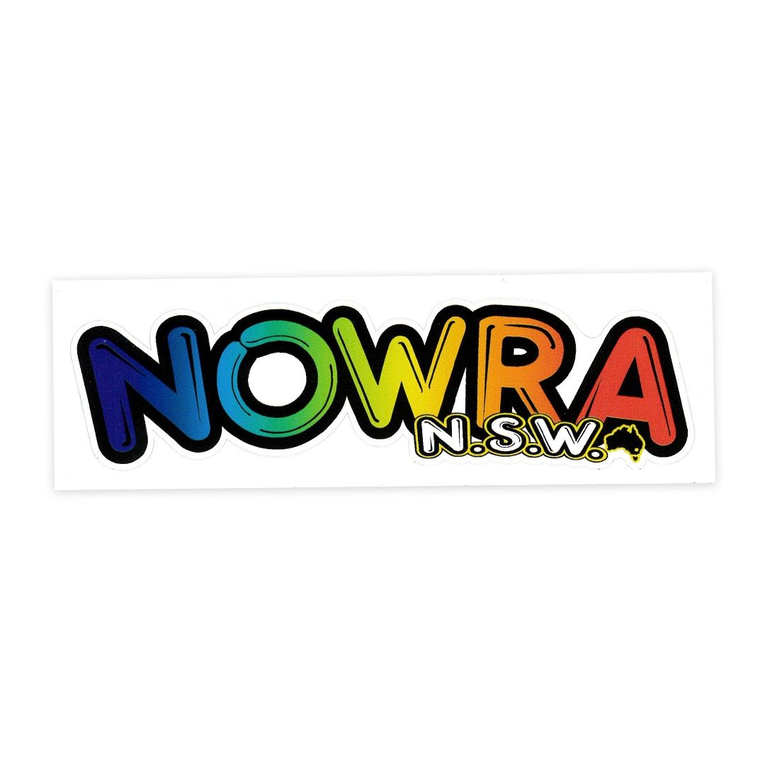Nowra Town Sticker - Shop Shoalhaven - Shoalhaven - South Coast NSW