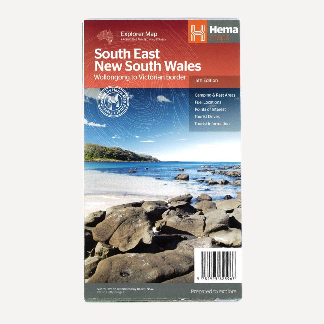 South East New South Wales Explorer Map - Shop Shoalhaven - Shoalhaven ...