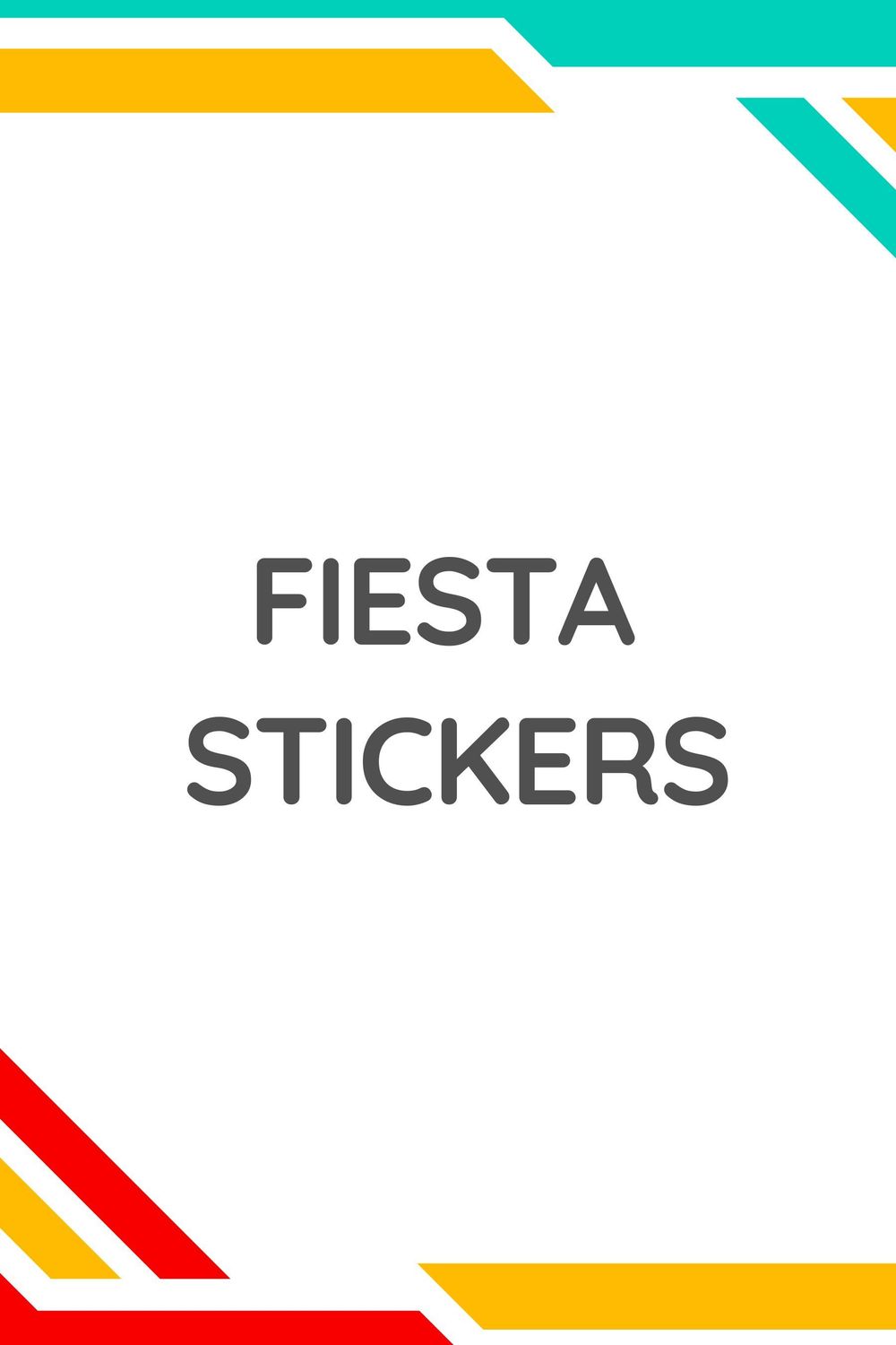 | Fiesta- Stickers|