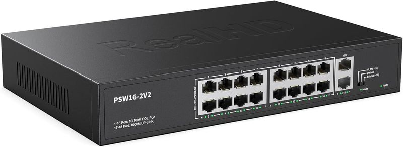 16 PORT POE SWITCH