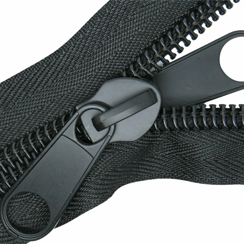 Nylon Continuous #10 Zip with Double Pulls