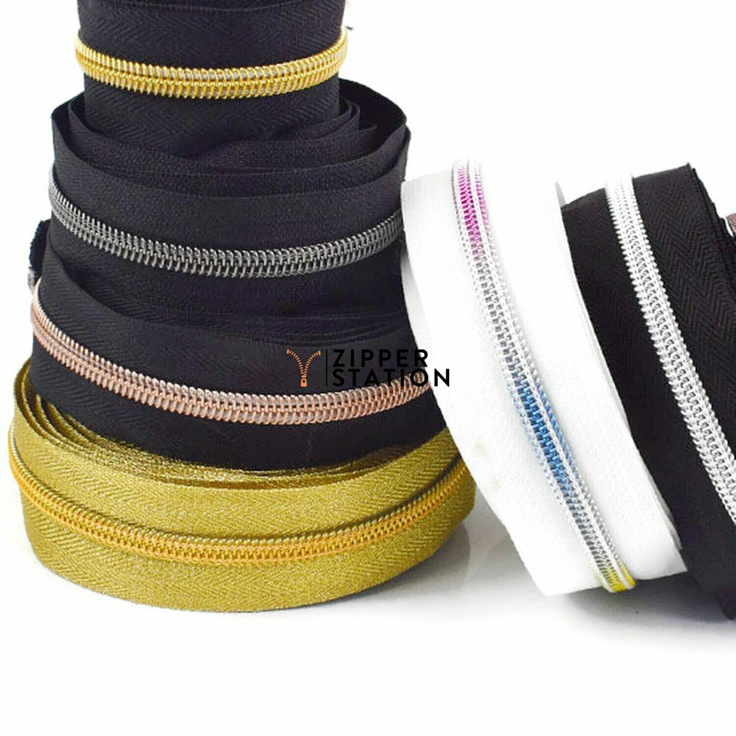 All #5 Nylon Coil Continuous