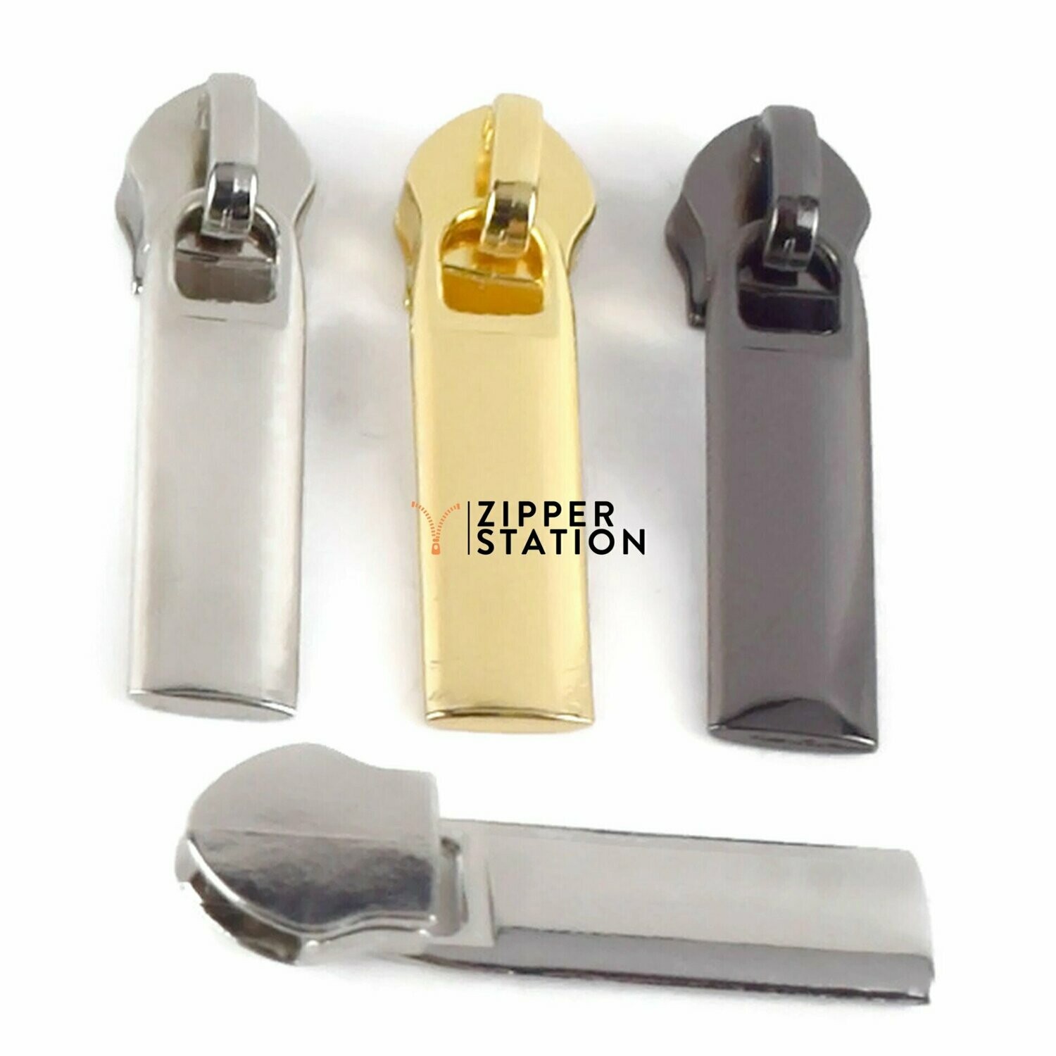 #5 Metal Tab Zip Sliders