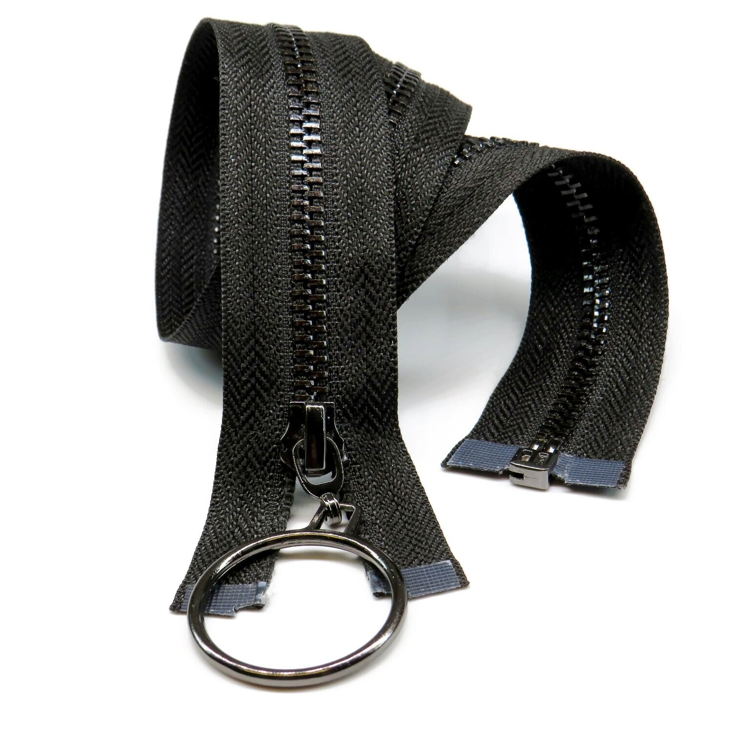 YKK Silver Open End #5 Zip