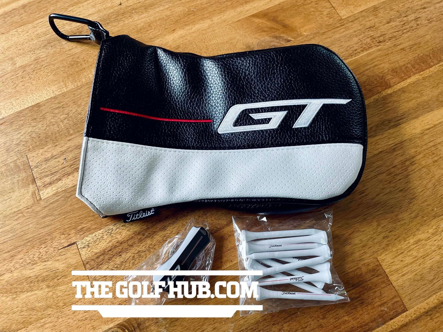 *NEW* Titleist GT Leather Valuables Pouch / Tees / Bottle Opener Keychain