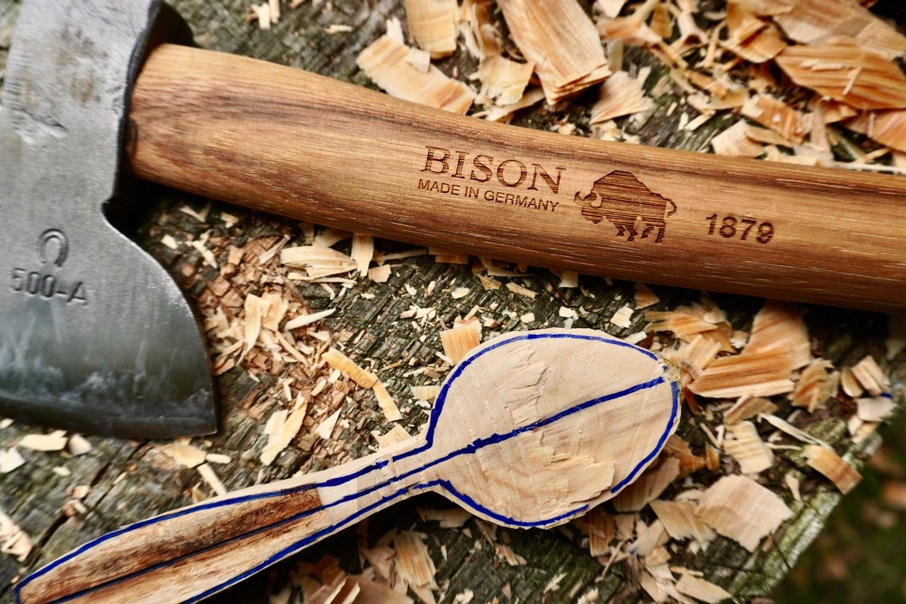 Hachette Bison « Sculpture » – Boutique – Bois et Toile