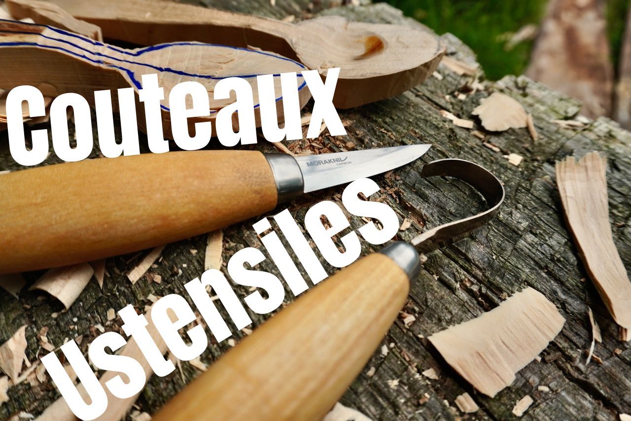 Couteaux « Sculpture d’ustensiles » – Boutique – Bois et Toile