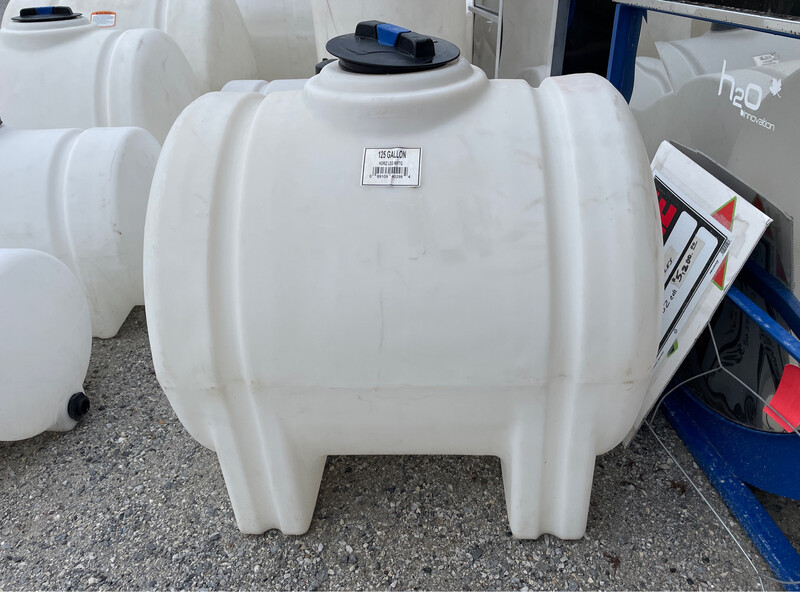 Horizontal Poly Tank 125 Gallon