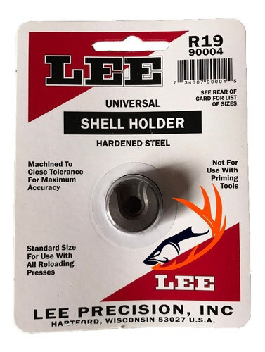 Lee R19 Universal Shell Holder - 9mm Luger, 38 ACP, 40S&W - Store ...