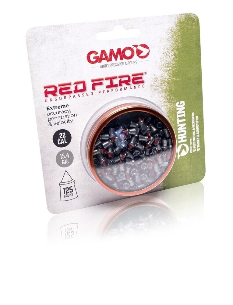 Gamo Red Fire 22Cal 15.4Gr (125 Count) - Store - Triggers and Bows