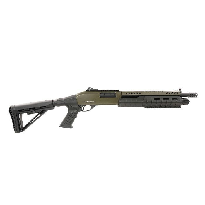 Canuck Commander 12 Gauge Pistol Grip 14" Choked Barrel Green - Store ...