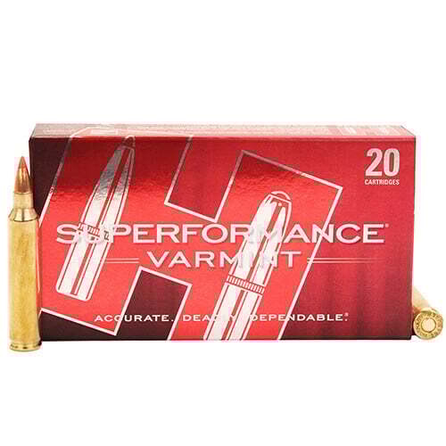 Hornady Superformance Varmint 204 Ruger 32 Grain V-Max (20 Rounds ...