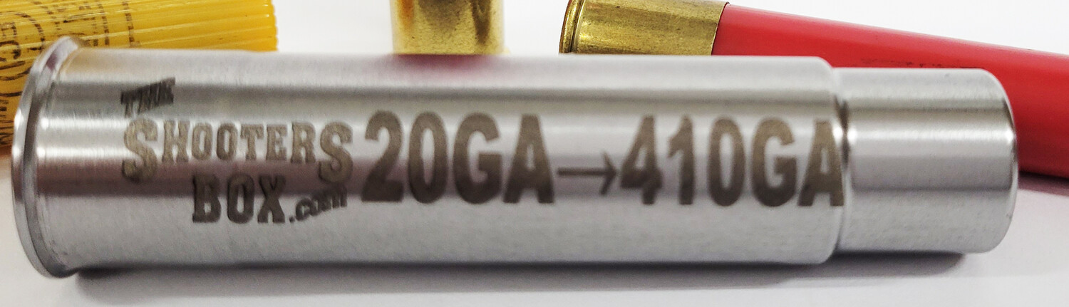 The Shooter Box 20 Gauge Smooth Bore Adaptor - Store - Triggers and Bows