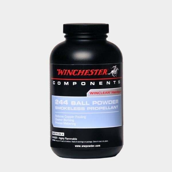 Winchester WinClean Handgun Powder 244 Ball Powder Smokeless Propellant ...