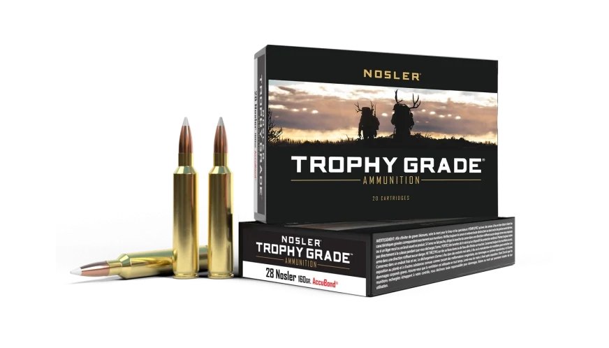 Nosler AccuBond 28 Nosler 160 Grain (20 Rounds) - Store - Triggers and Bows