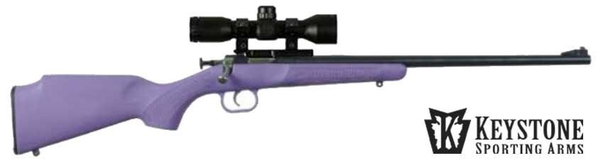 Keystone Crickett Youth Rifle 22LR w/ Scope Purple - Store - Triggers ...