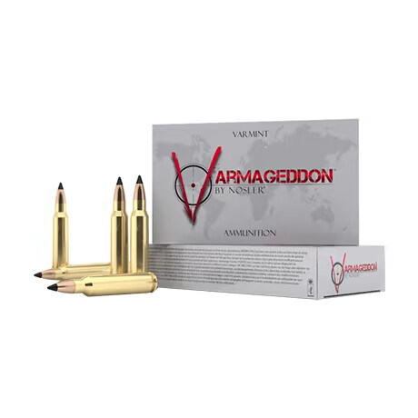 Nosler Varmageddon 223 Rem 55 Grain FB Tipped (20 Rounds) - Store - Triggers and Bows