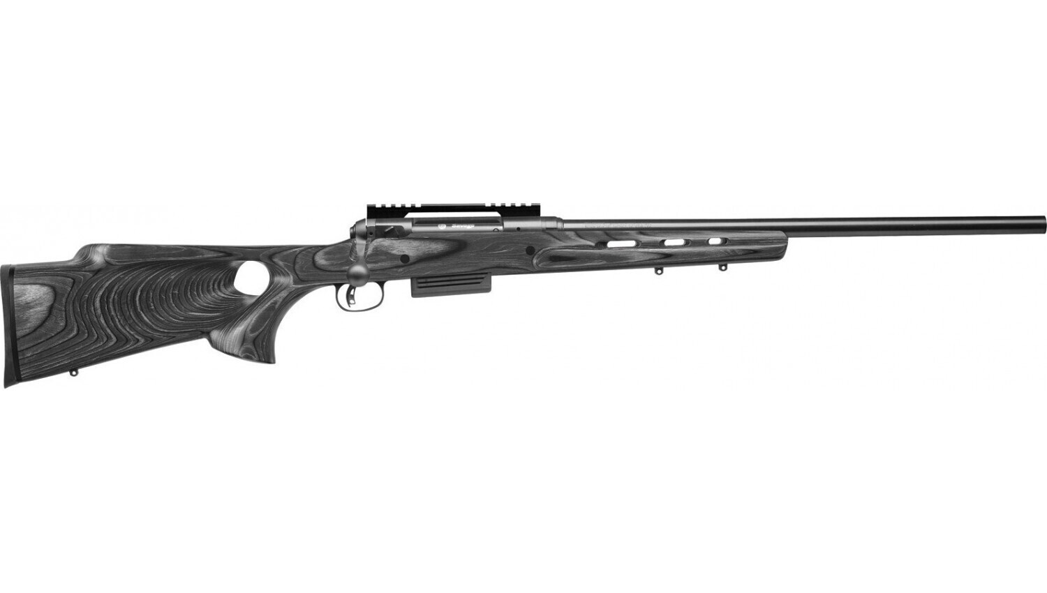 Savage 220 Slug 20 Gauge 22" Barrel Grey Laminate Thumbhole Stock ...