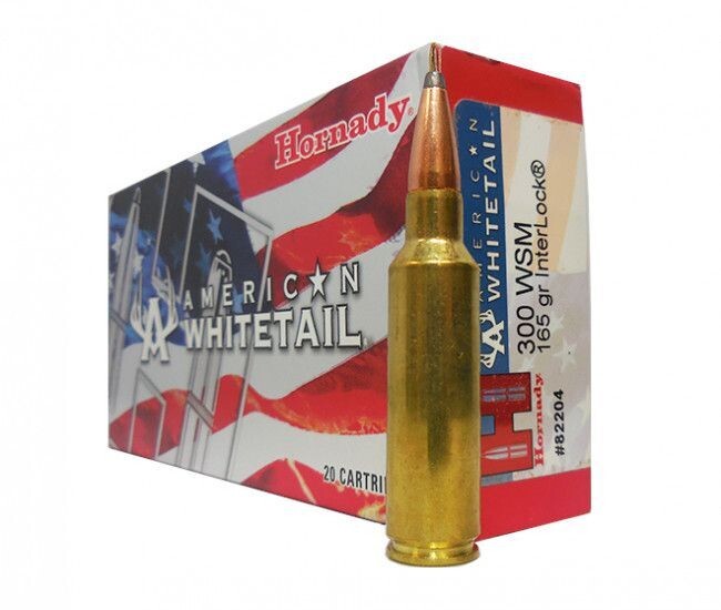 Hornady American Whitetail 300 WSM 165 Grain (20 Rounds) - Store ...