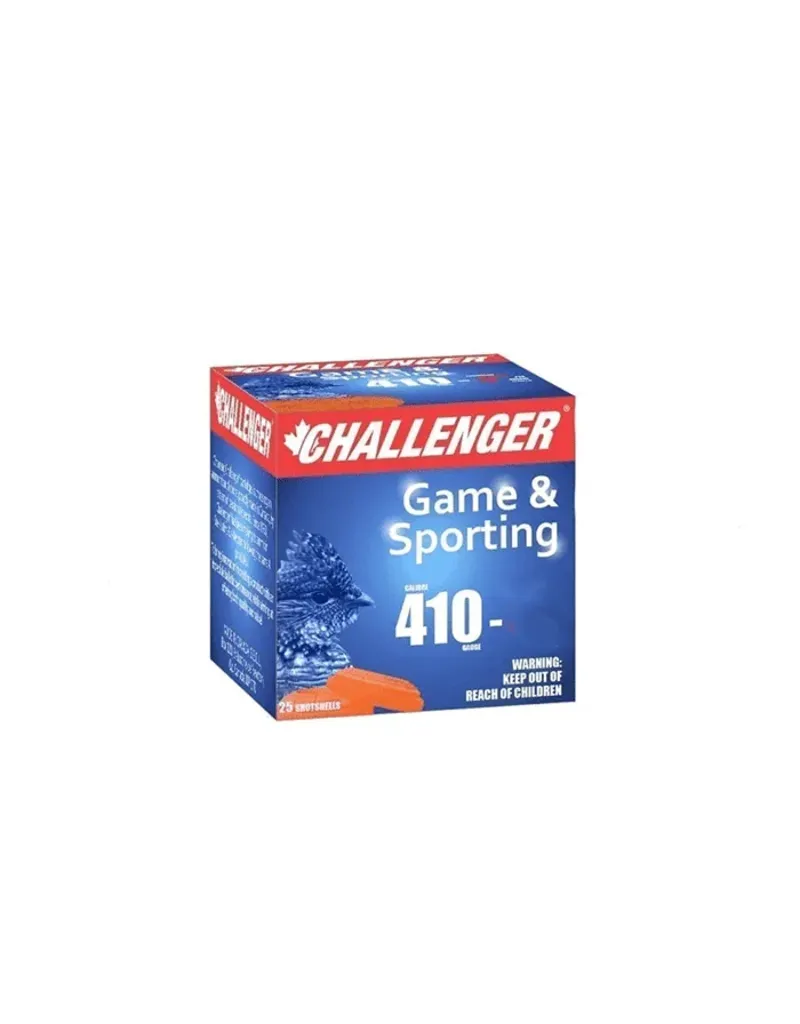 Challenger Sporting .410 Gauge 3" Shot #6 (25 Rounds) - Store ...