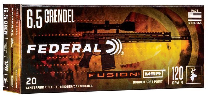 Federal Fusion MSR 6.5 Grendel 120 Grain (20 Rounds) - Store - Triggers ...