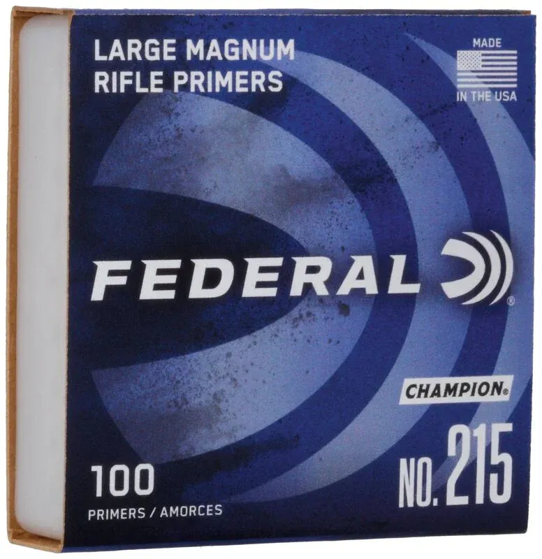 Federal Premium Large Rifle Magnum Match Primers Per 1000 - Store ...