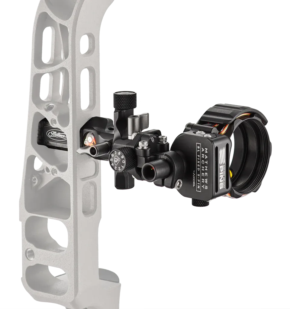 MATHEWS BRIDGE-LOCK FIXED 5-PIN SIGHT LH - Store - Triggers and Bows