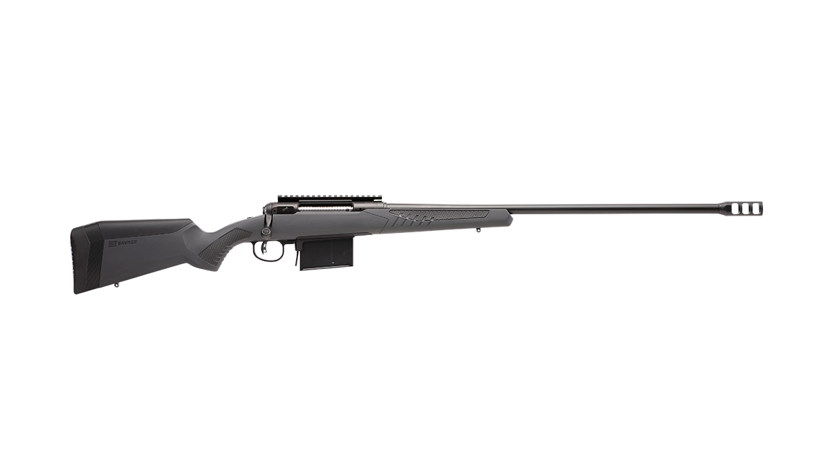 Savage 110 Long Range Hunter 338 Lapua 26" Barrel Grey Synthetic Bolt-Action Rifle - Store ...