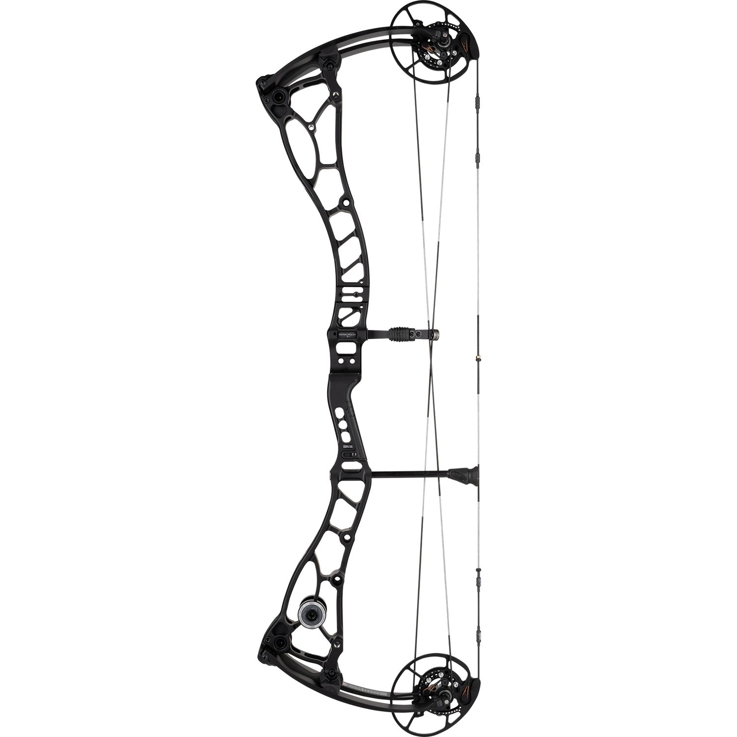 Bowtech Proven 34 LD 70# Right Hand Black Compound Bow - Triggers ...