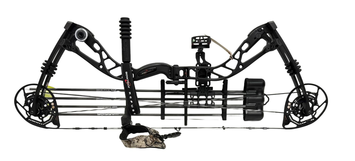 UB-397 Bowtech Amplify Compound bow, Right Hand, 70 lb Peak Draw Weight. Black - Store ...