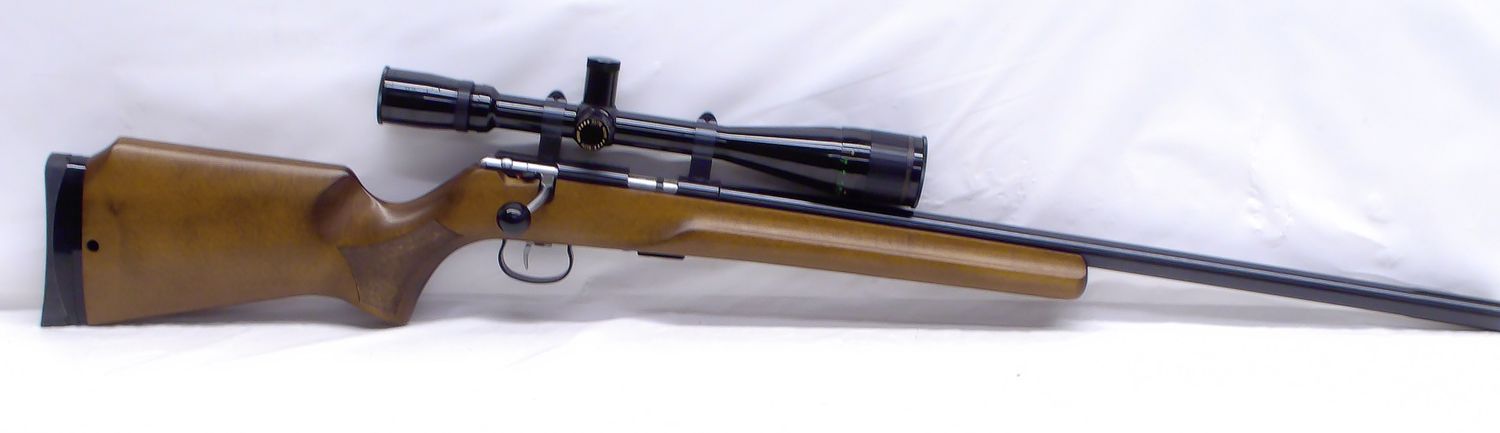 CG-0227 Anschutz Model 64 MP R 22 LR Bolt Action Rifle with Bausch ...