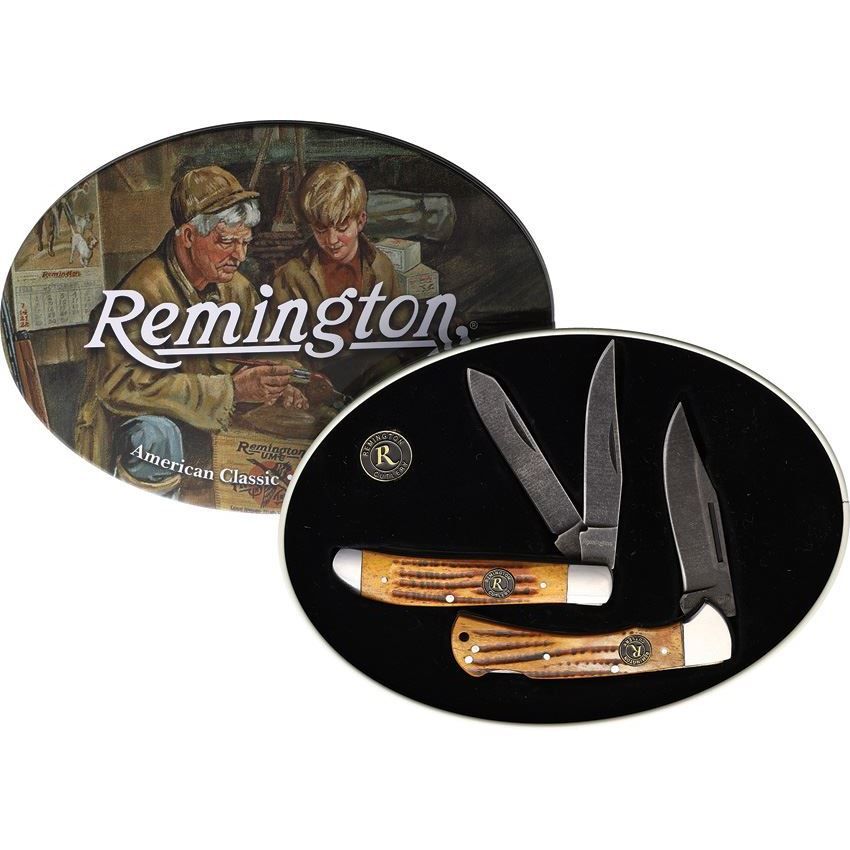 Remington 15683 American Classic Collector 2 piece Knife set - Store ...