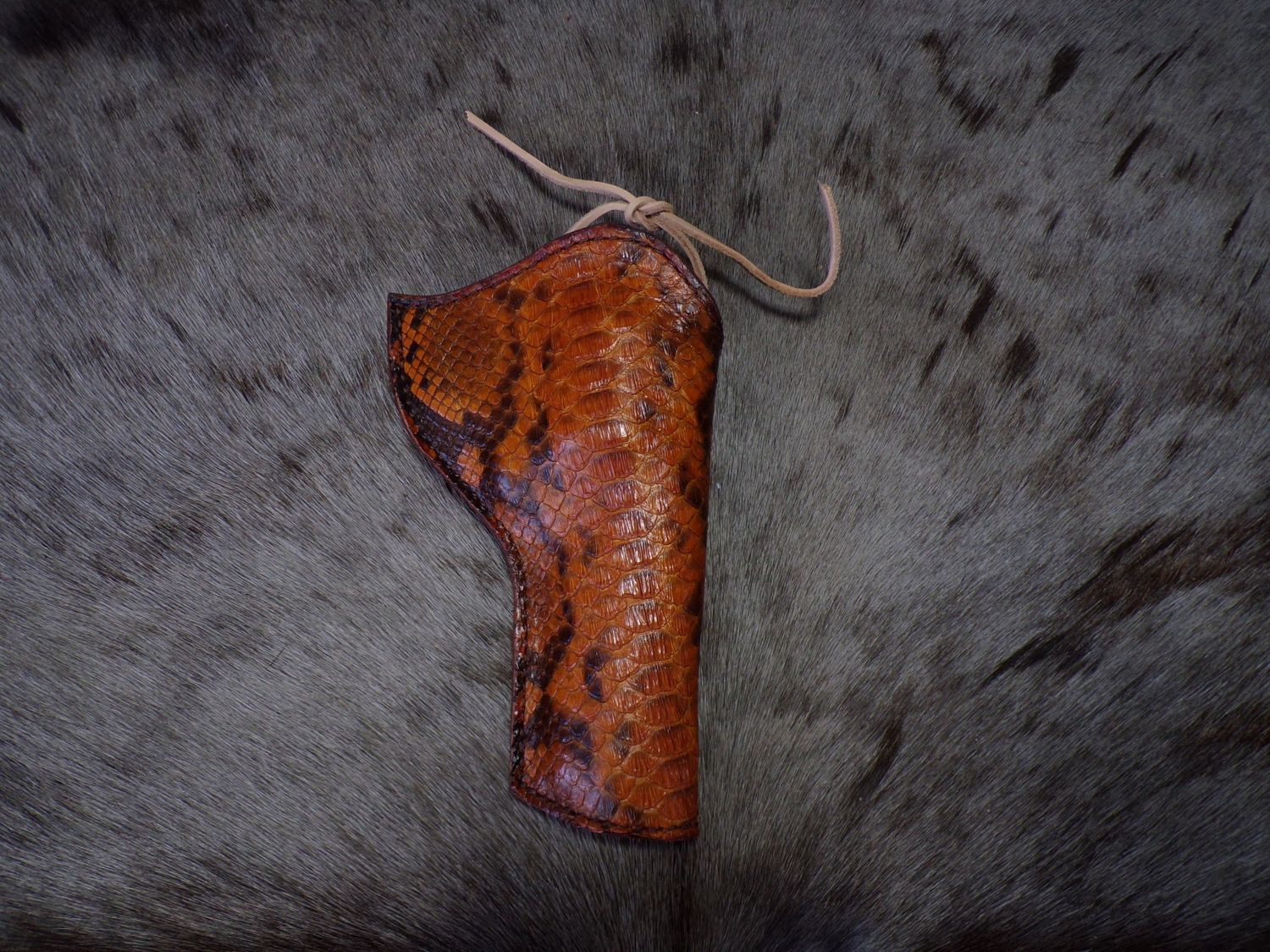 Colt Python 4" Python Skin Eldorado RH - Store - Simply Rugged Holsters