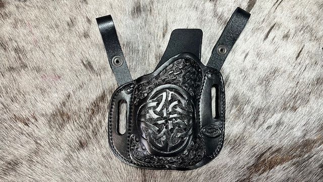 Cuda Celtic carved Glock 48 w/ TLR 7xSub - Store - Simply Rugged Holsters