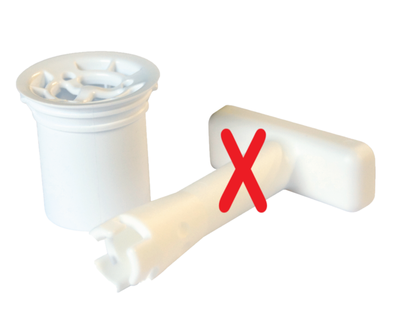 Mr.Friendly Spring Filter (LET OP kies het verbeterde VORTEX filter!)
