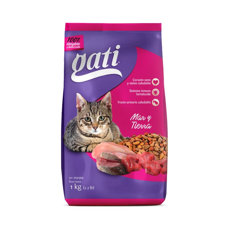 GATI MAR Y TIERRA 2.2 LBS